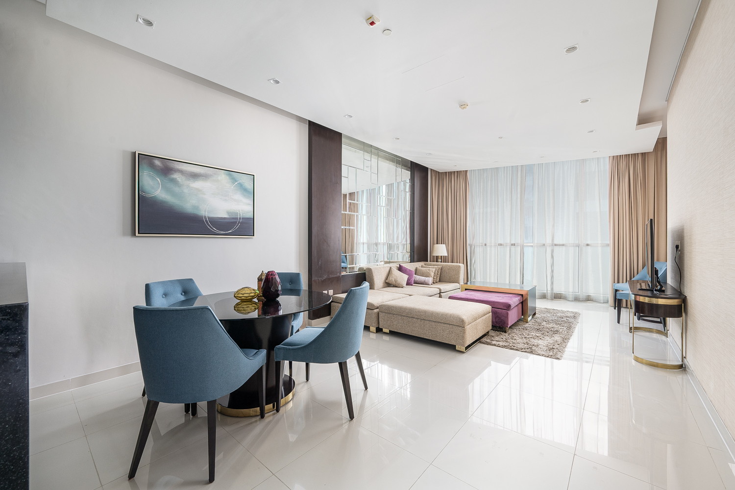 Apartment in Upper Crest | Furnished | Close to Burj Khalifa | Mid ...